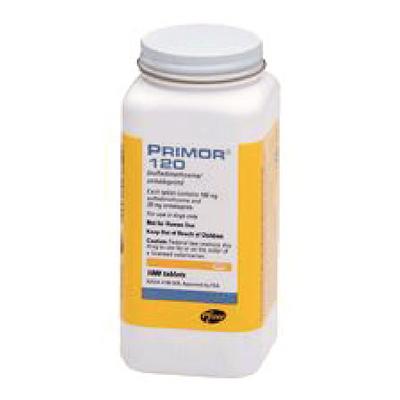 Primor Tablets 120 mg 100/Bottle ZOETIS 10000297