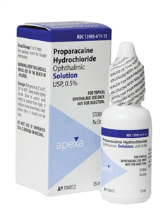 Proparacaine Ophthalmic Solution 0.5% , 15ml Apexa 13985-0611-15
