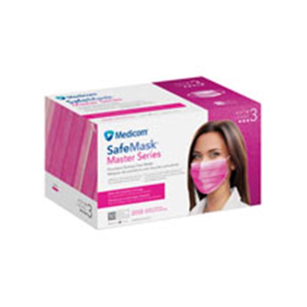 SafeMask Master Series Earloop Face Mask Azalea Disposable Latex Free ...