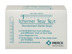 Schirmer Tear Test Strips (50 Pair/100 Strips ) Merck 1020-02