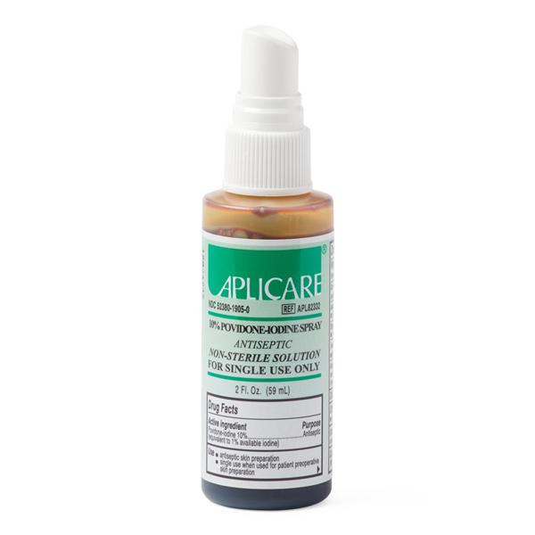 Solution Prep PVP Iodine 10% 2oz/Bottle Medline APL82332