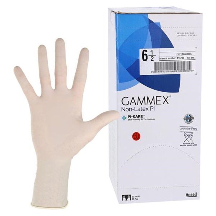 Surgical Glove GAMMEX Non-Latex PI Size 6.5 Sterile Polyisoprene ...