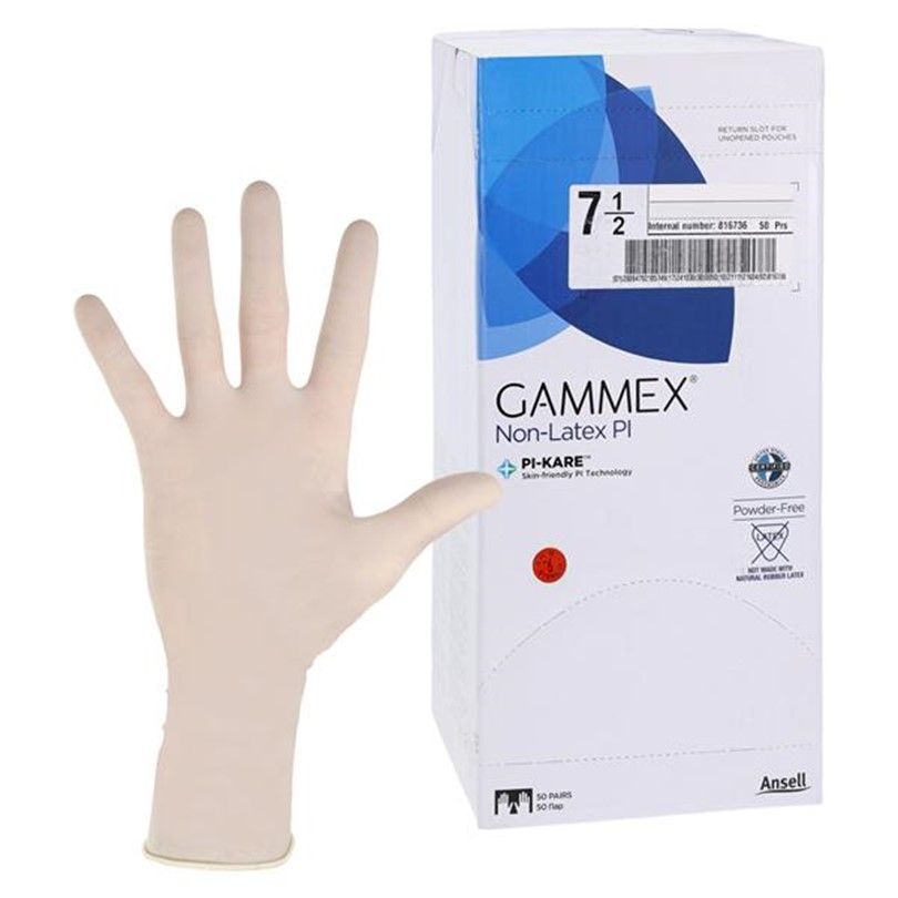 Surgical Glove GAMMEX Non-Latex PI Size 7.5 Sterile Polyisoprene ...