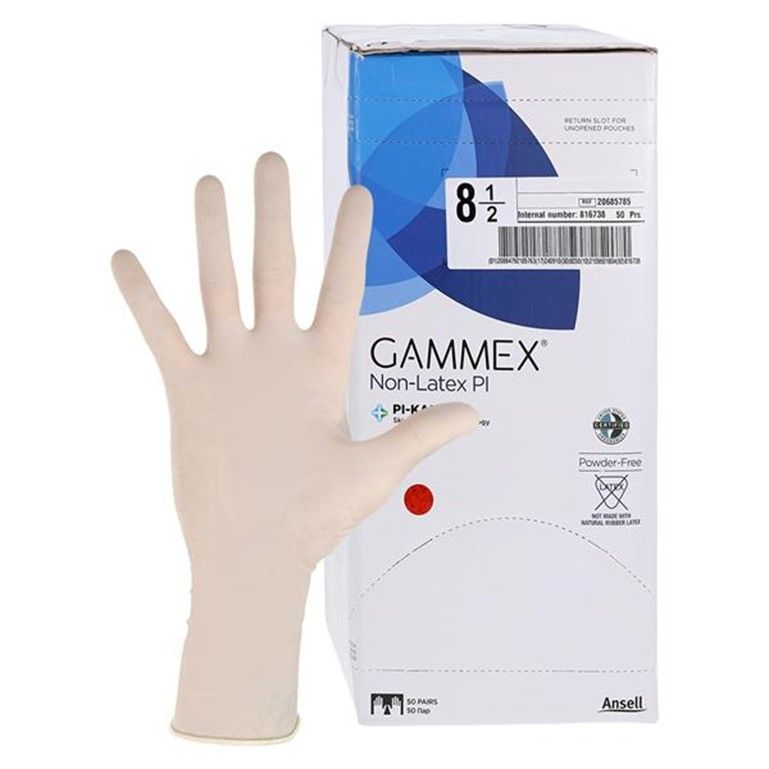 Surgical Glove GAMMEX Non-Latex PI Size 8.5 Sterile Polyisoprene ...