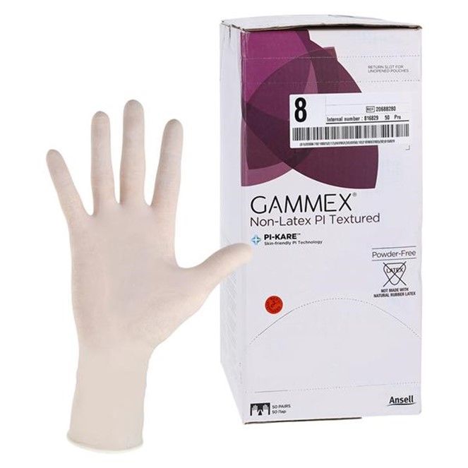 Surgical Glove GAMMEX Non-Latex PI Textured Size 8 Sterile Polyisoprene ...