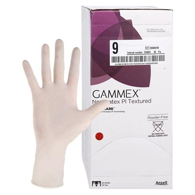 Surgical Glove GAMMEX Non-Latex PI Textured Size 9 Sterile Polyisoprene ...