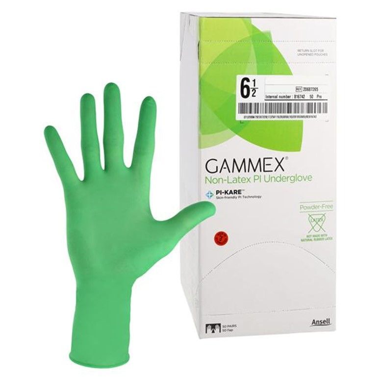 Surgical Underglove GAMMEX Non-Latex PI Underglove Size 7 Sterile ...