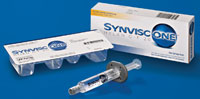 Synvisc ONE Syringe 48mg 6mL Genzyme 58468009003