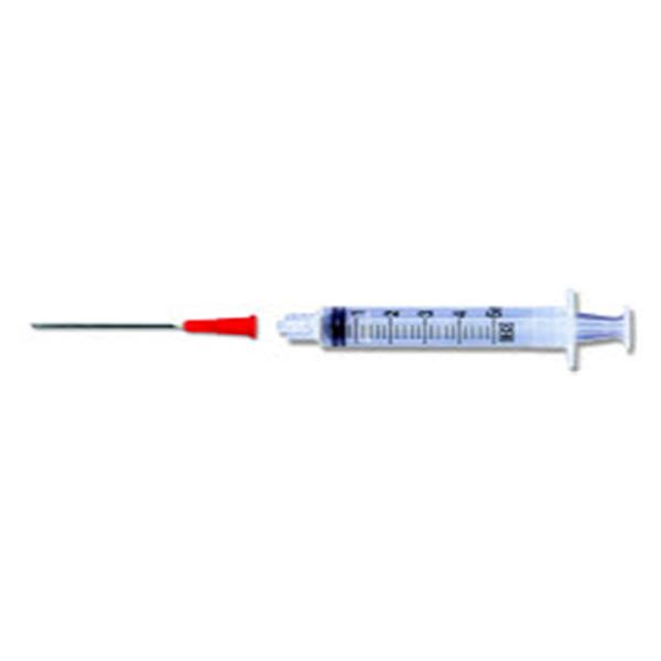 Syringe/Needle Hypodermic 18g 1-1/2" Pink 5cc Blunt Luer Lock Fill ...