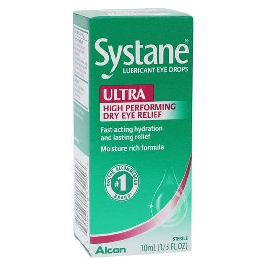 Systane Ultra Lubricating Liquid Drops 10ml/Bottle Alcon 4082558
