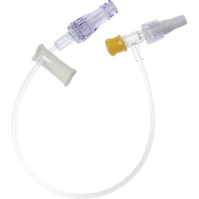 T-Connector Extension Sets Needle Free, Luer Slip, Microbore, 7" , 20 ...