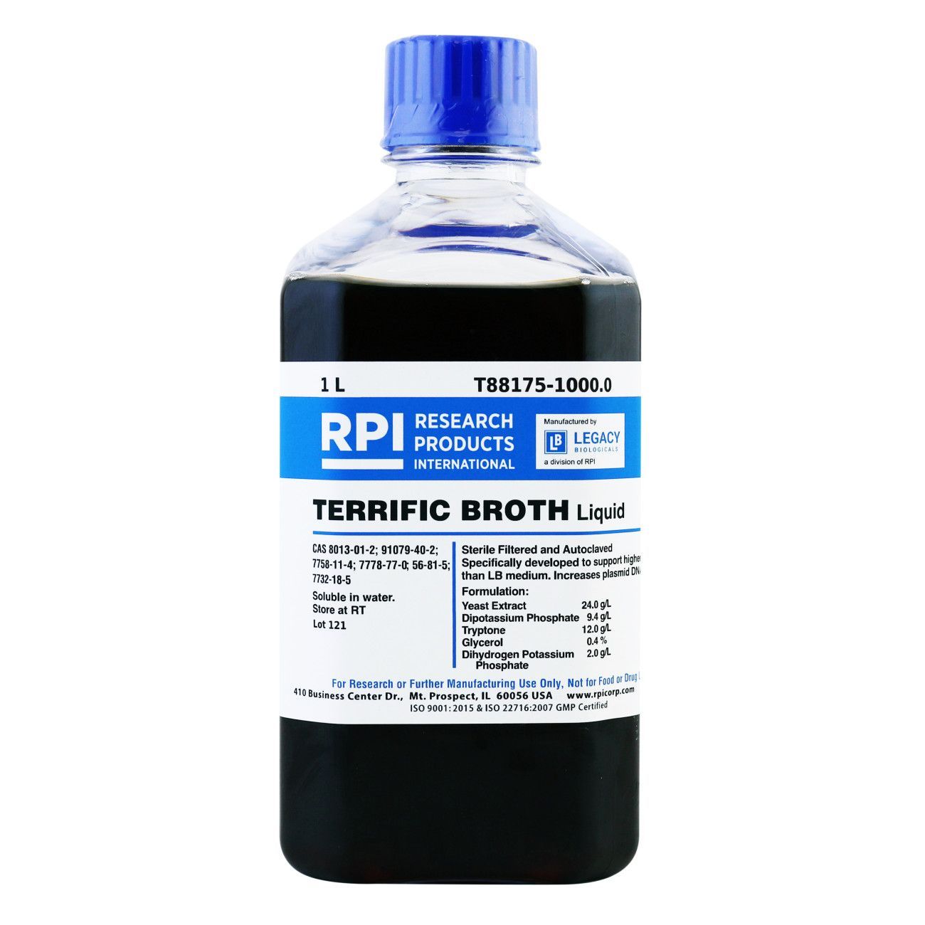 Terrific Broth, Liquid, 1 Liter RPI-T88175-1000.0