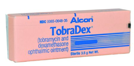 TobraDex Antibacterial / Steroid Combination Tobramycin / Dexamethasone ...