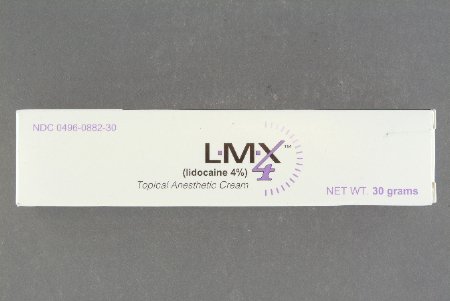 Topical Pain Relief LMX4 4% Strength Lidocaine Cream 30 Gram Ferndale ...
