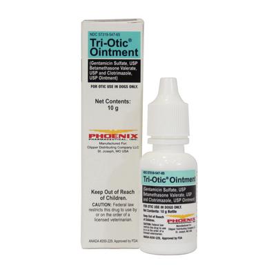 Tri-Otic Ointment 10 g Bottle, 1/Pkg PHOENIX TO-CL-032-010-0