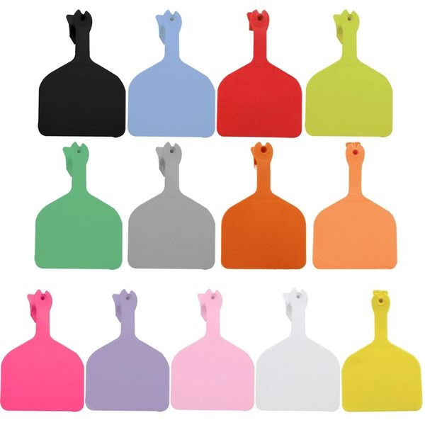 Z Tags Feedlot Ear Tag, Blank, Black , 50/Pack Datamars 9033121