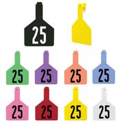 Z Tags Z1 No-Snag-Tag Cow Size, Numbered 1-25, Blue , 25/Pack Datamars ...