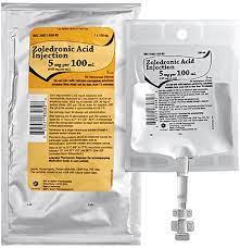 Zoledronic Acid / Mannitol-Water 5 mg / 100 mL Injection Piggyback 100 ...