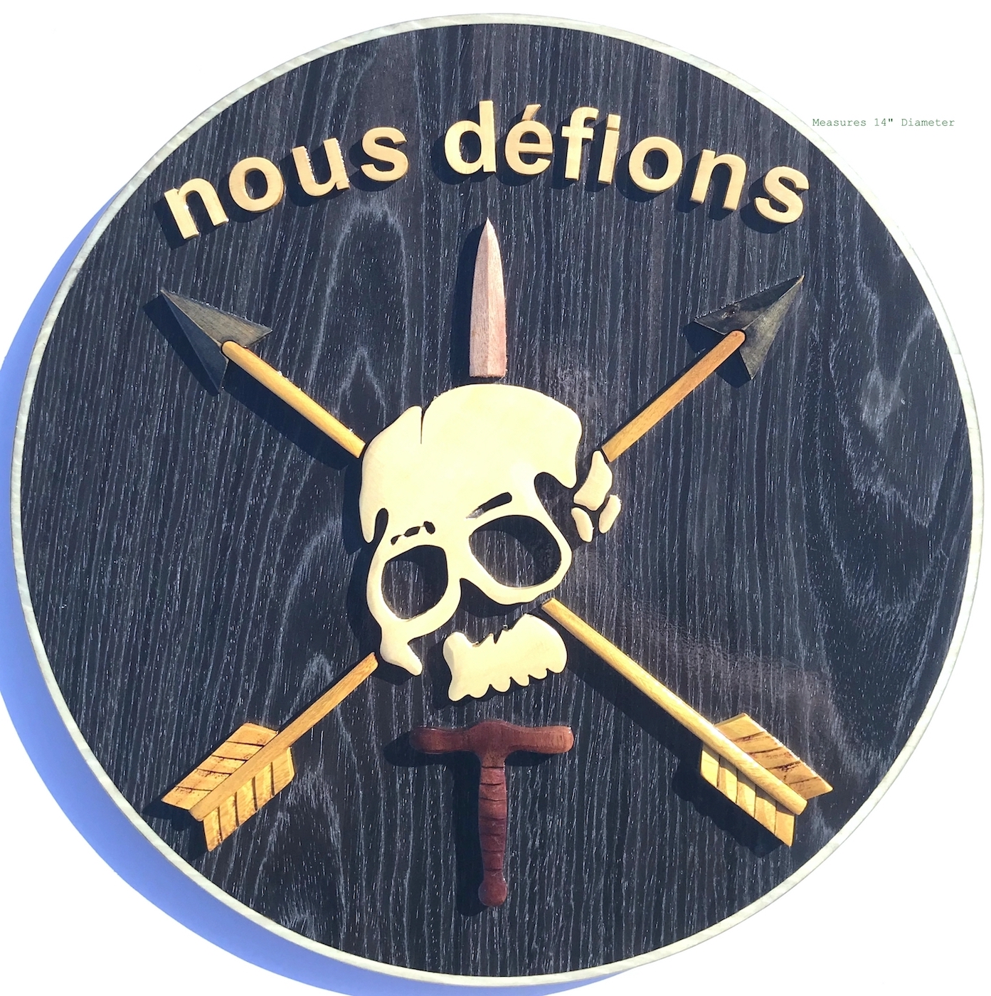 Nous Defions Special Ops Wooden Plaque