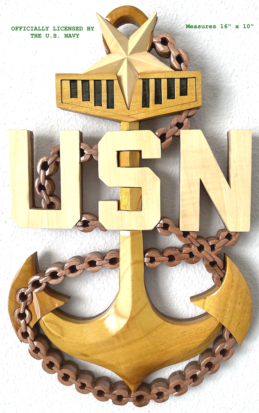 US Navy Chief Petty Officer Plaques - Chief Petty Officer Promotion ...