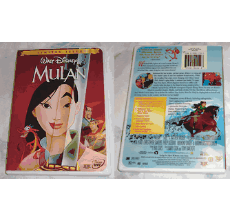 Mulan Gold Classic Collection Vhs