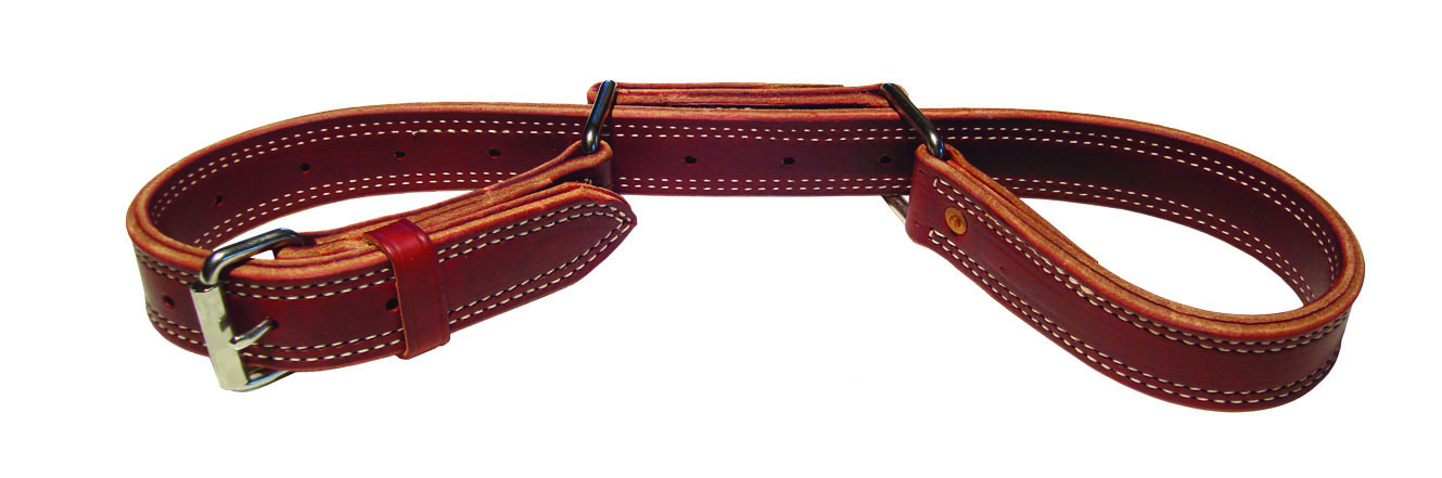 Figure-8 Hobble Latigo Leather w 4-row Heavy Stitching