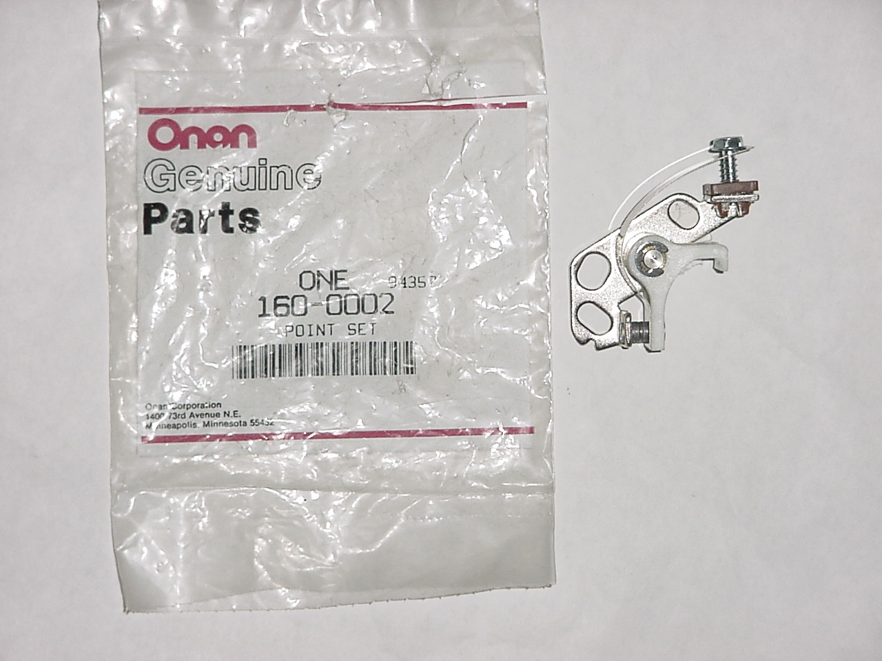 160-0002 Points Onan CCKA160-0002 Points Onan CCKA