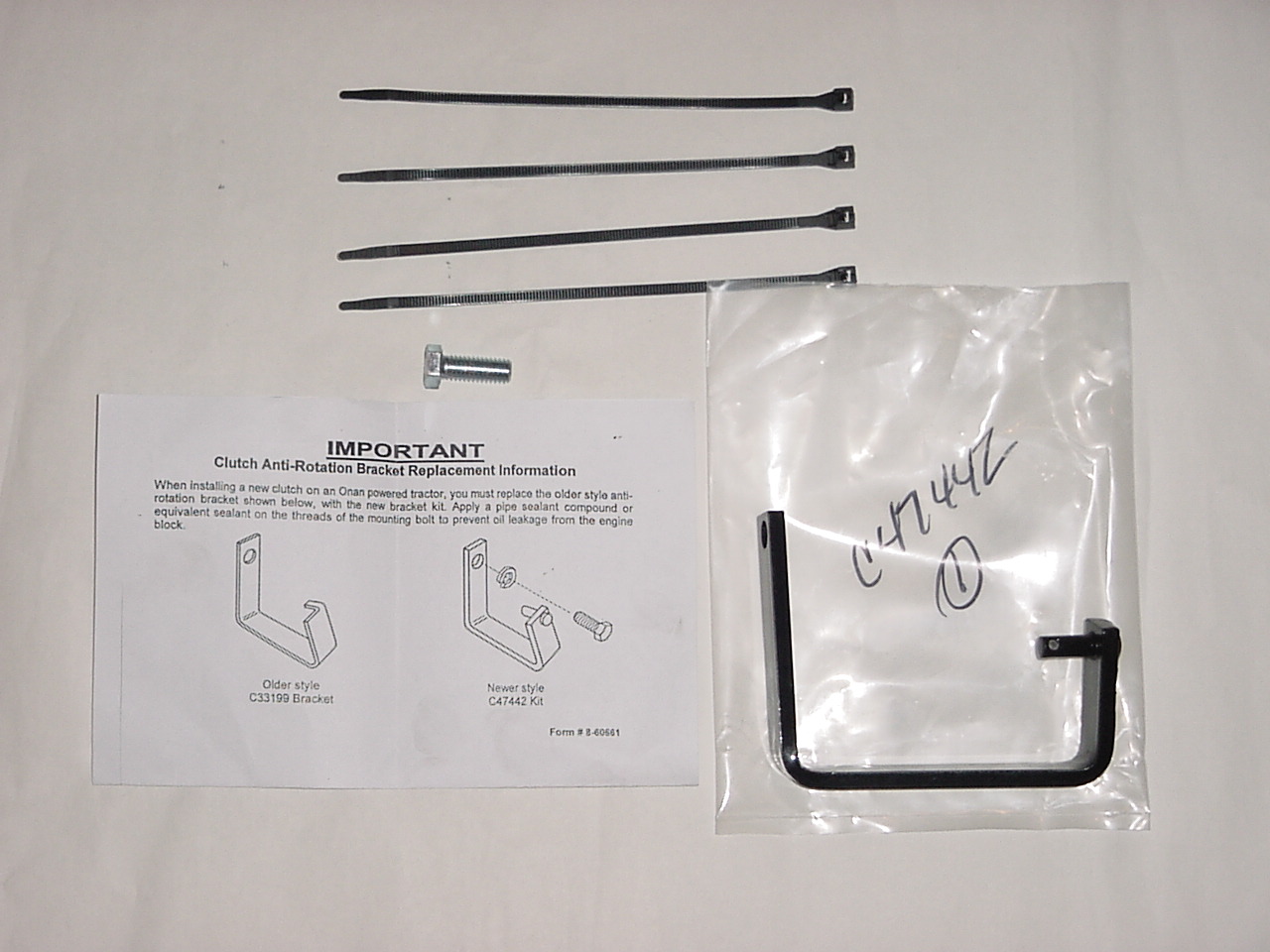 C47442 Case/Ingersoll Anti-Rotation Bracket