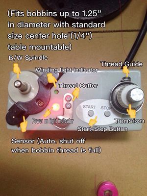 Automatic bobbin winder AB-1