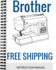Brother sewing machine instruction manuals