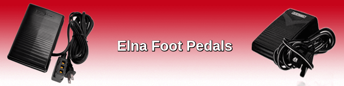 Elna Sewing Machine Foot Pedals