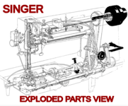 SINGER INDUSTRIAL machine parts - www.singeronline.com