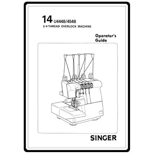 Instruction Book 14U64A, Singeronline