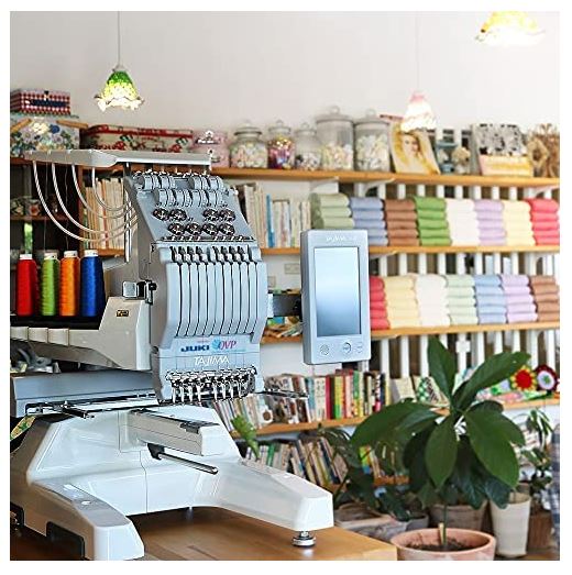 JUKI Tajima SAI 8 Needle Embroidery Machine with Hat Hoop and Software