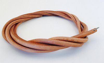 Leather Treadle Belt 72" Long with Connecting Clip