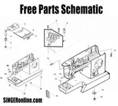 SINGER Model XL6000 Parts