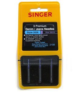 SINGER jeans needles