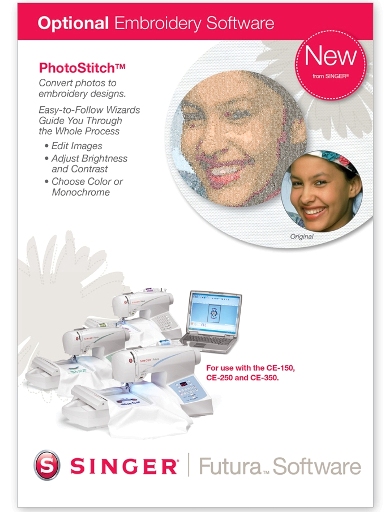 SINGER Photo Stitch Software