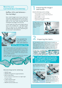 SINGER Serger Shirring Foot, #P60900
