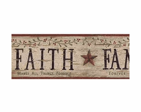 878098 Faith, Family, Friends Wallpaper Border BG1608bd YC3390bd ...