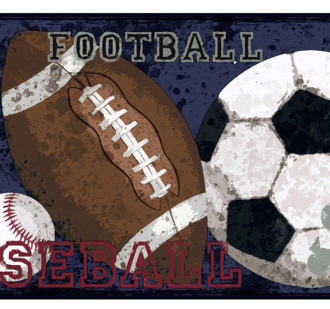 Sports Wallpaper Border