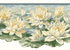 879219 Water Lily Pads Wallpaper Border 236b55321 CLEARANCE ...