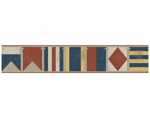 Nautical Flag Border