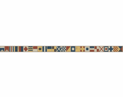 879351 Nautical Sailing Flags Wallpaper Border NY4843bd CLEARANCE ...