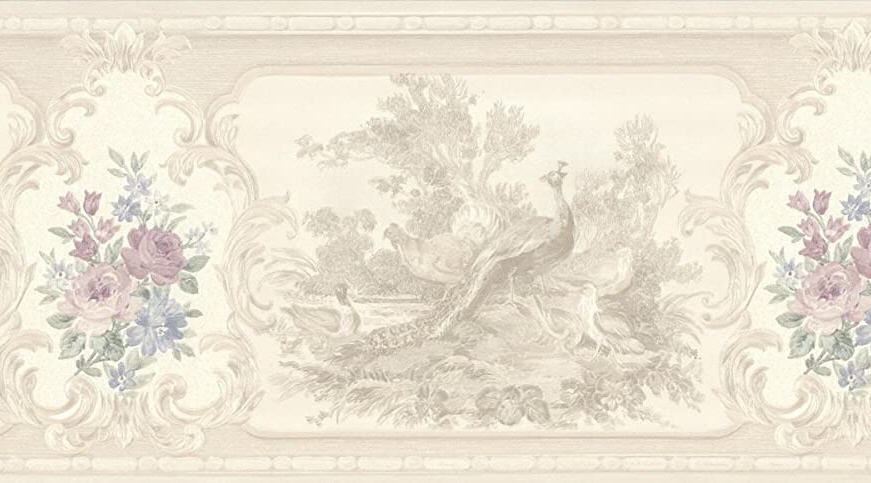 Lavender Wallpaper Border