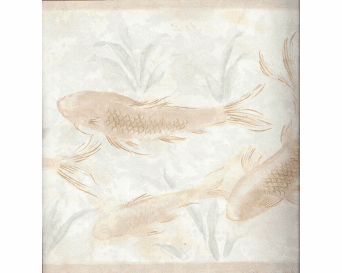 880102 Tropical Koi Fish Wallpaper Border 451-1707 CLEARANCE ...