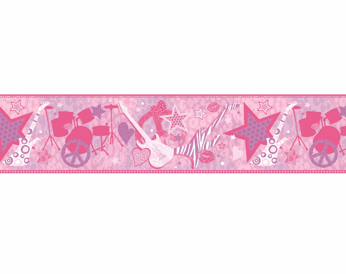 Rockstar Wallpaper Border GIR94001b CLEARANCE!! QUANTITIES LIMITED!!