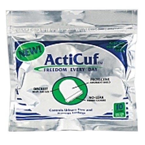ActiCuf Male Urinary Incontinence Pouch Bag of 10