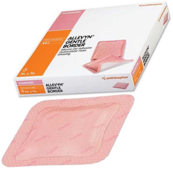 Allevyn Gentle Border Dressings by Smith & Nephew, All Sizes