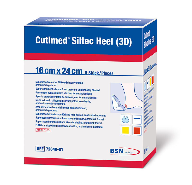 Cutimed Siltec Silicone Foam Dressings by BSN Medical